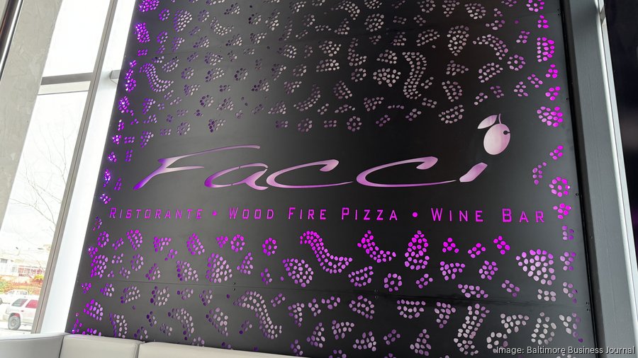 Facci Ristorante opens Baltimore Inner Harbor location - Baltimore ...