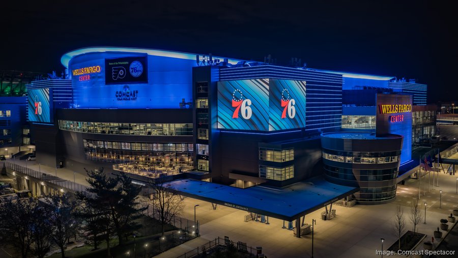 Wells Fargo Center to debut new digital exterior for WWE Monday Night ...