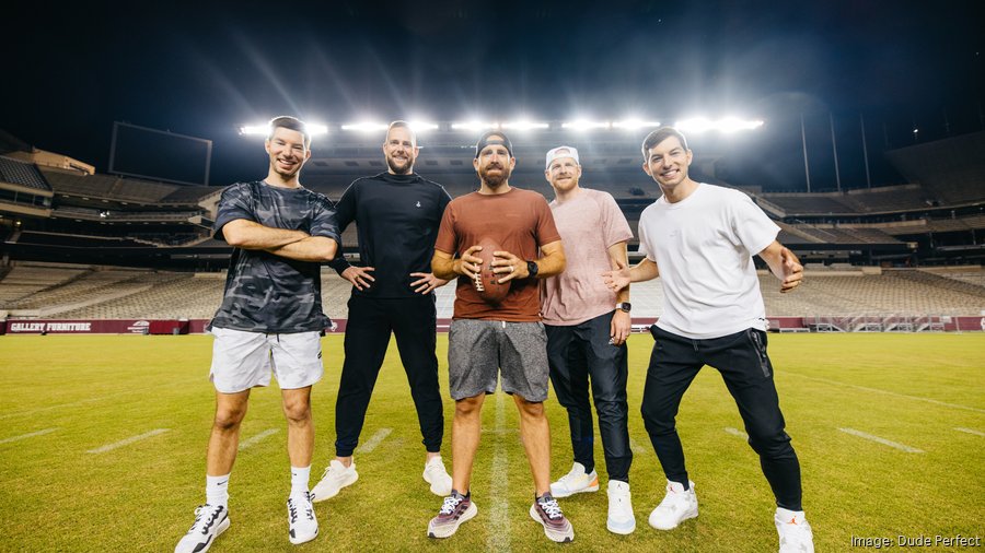 YouTube stars from Dude Perfect to grow in Frisco - Dallas Business Journal