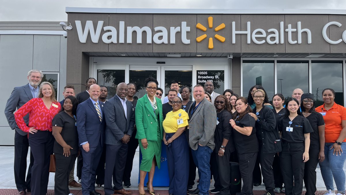 Walmart opens larger Health Centers in Houston area - Houston Business ...