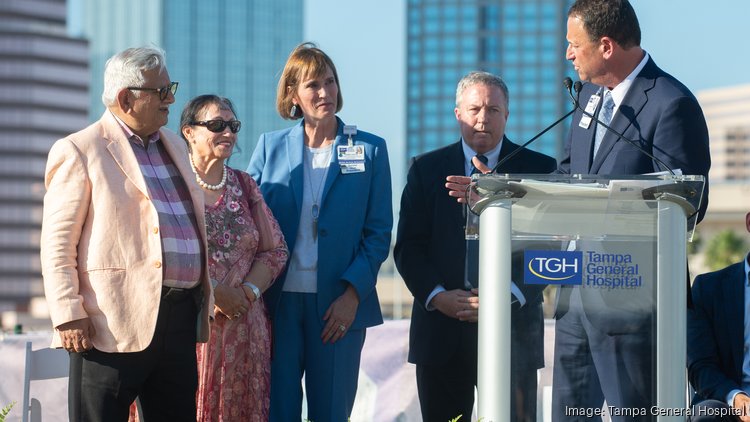 Taneja donation secures naming rights to Tampa General Hospital's new ...