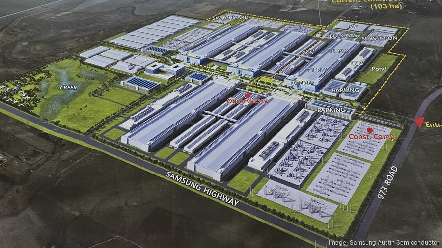 Samsung expansion in Texas put into perspective - Austin Business Journal