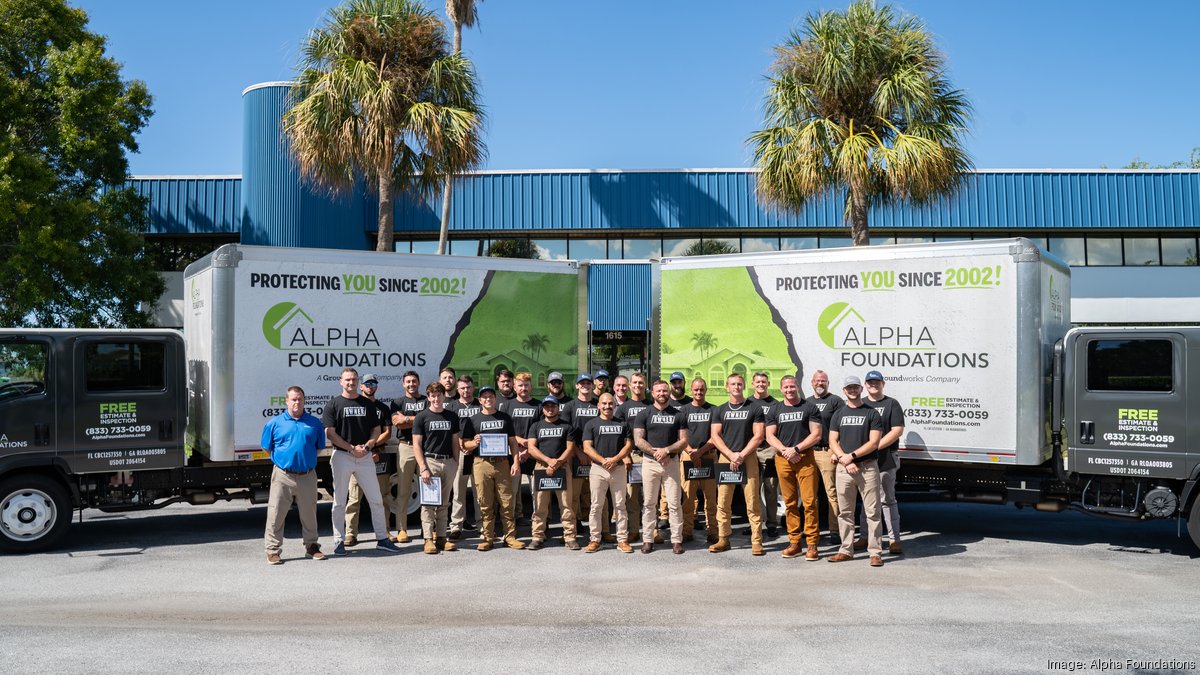 2025 BPTW honoree: Alpha Foundations - Tampa Bay Business Journal