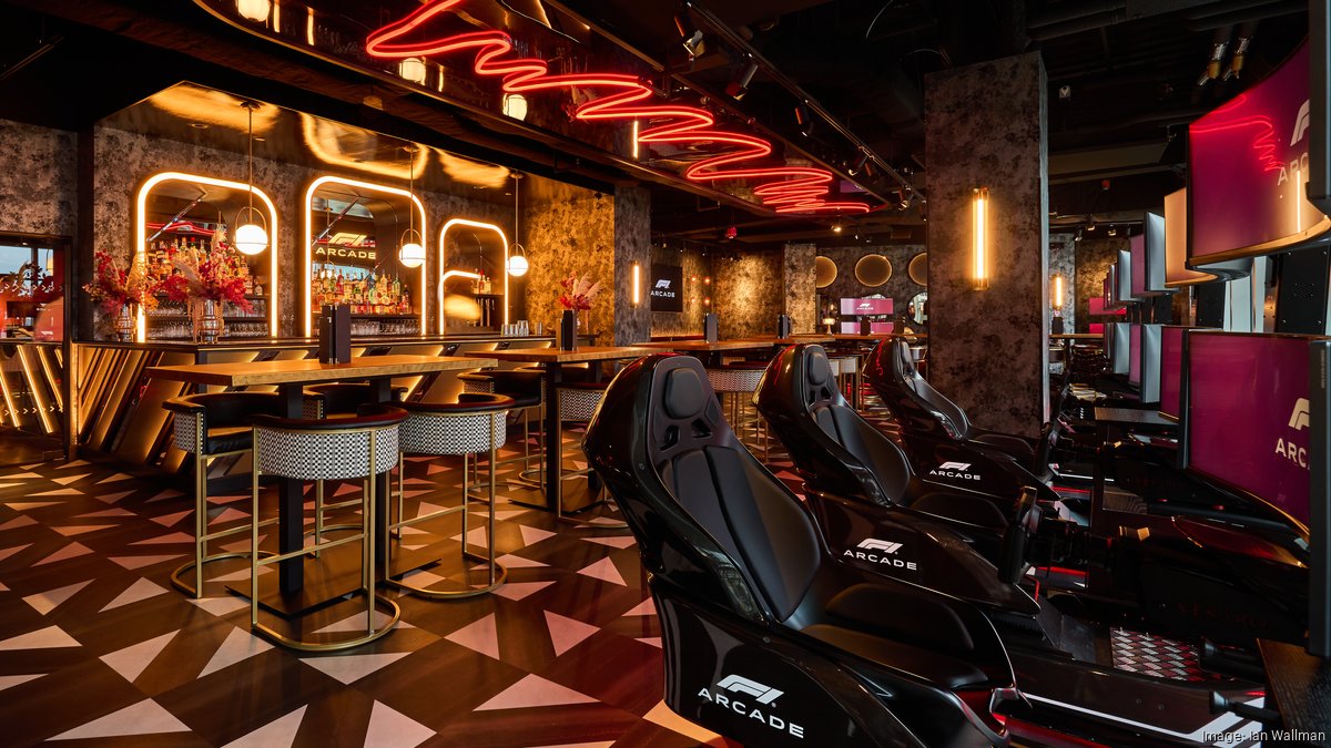 Get a sneak peek inside F1 Arcade’s first U.S. location in Boston ...
