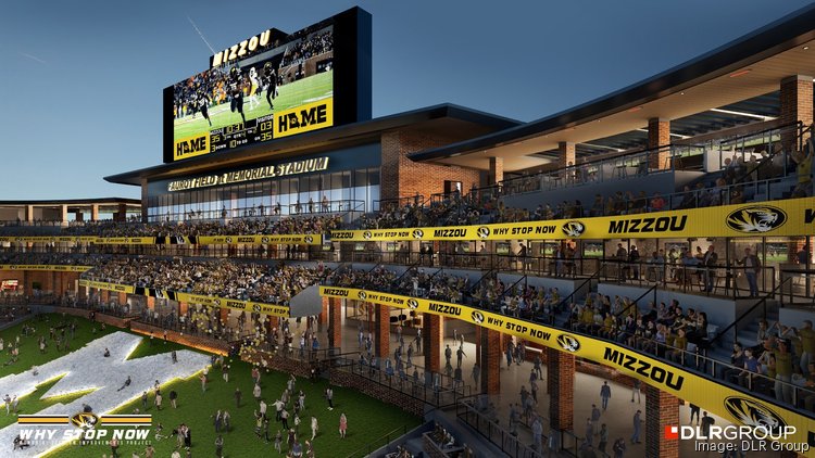 Mizzou moves forward with $250M renovation project at Memorial Stadium ...