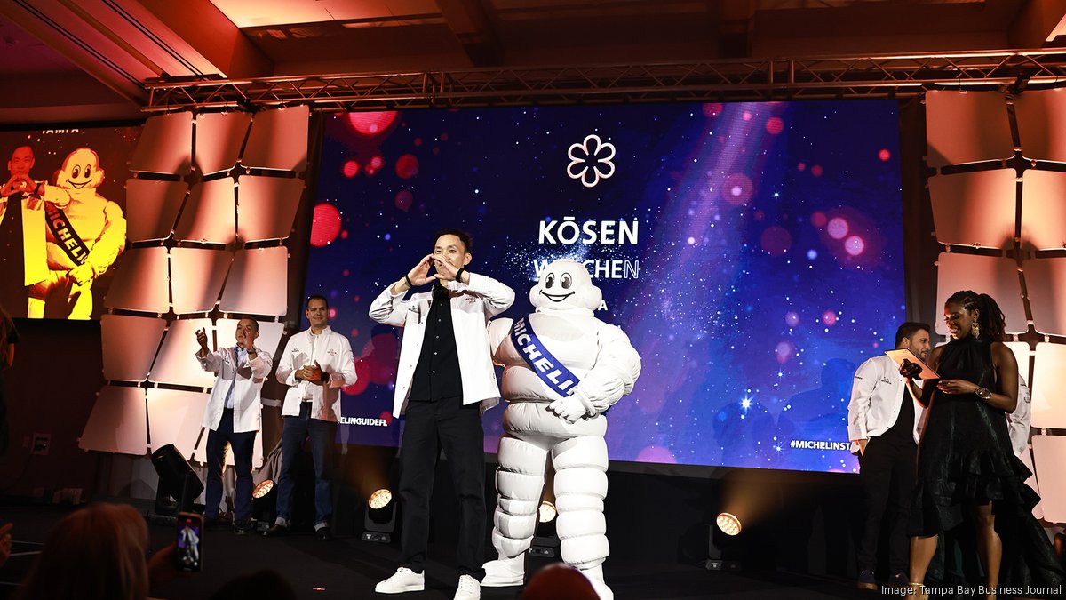 Florida's 2024 Michelin Guide honors include new stars for Kosen and Ebbe - Tampa Bay Business ...