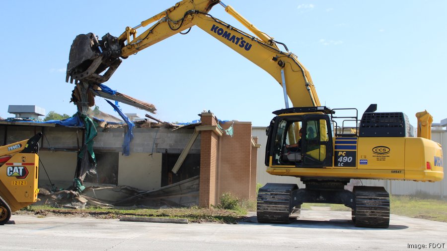 FDOT demolishes Groveland buildings for project - Orlando Business Journal