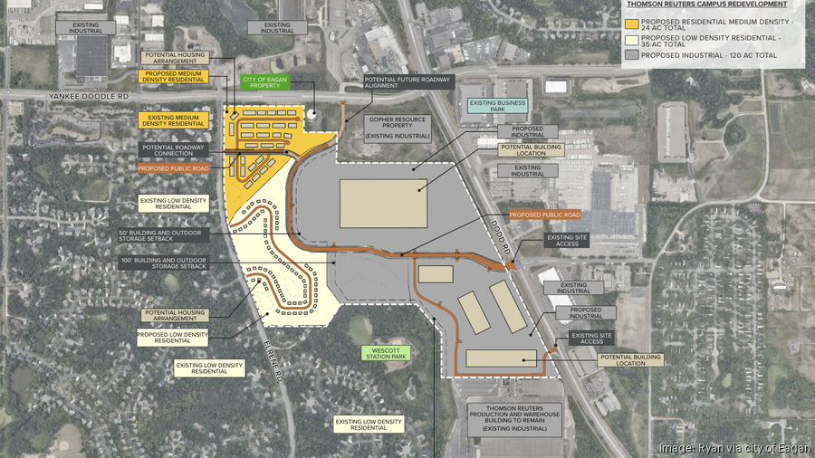 Ryan reveals plans for Eagan's Thomson Reuters site - Minneapolis / St ...