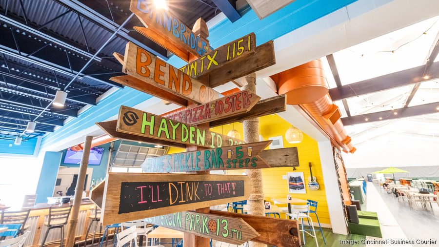 Look inside West Chester's Pickle Lodge pickleball facility ...