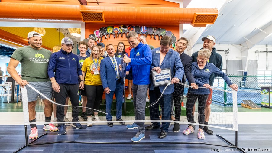 Look inside West Chester's Pickle Lodge pickleball facility ...