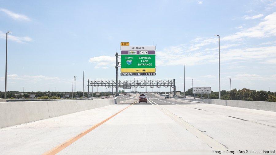 Gateway Expressway project to finally open this week - Tampa Bay Business Journal