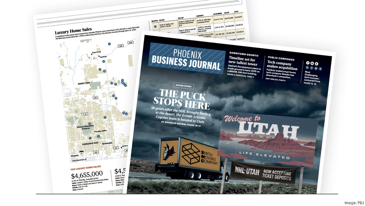 Phoenix Business Journal weekly edition has a new look, new features ...