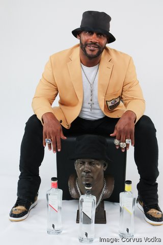 Patriots star Ty Law brings hustle to new venture: Corvus Vodka ...