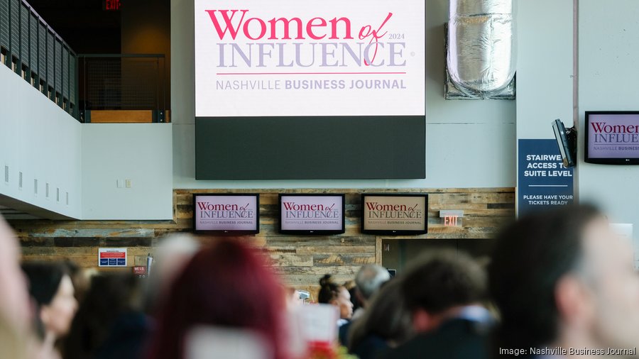 2024 NBJ Women of Influence awards luncheon - Nashville Business Journal