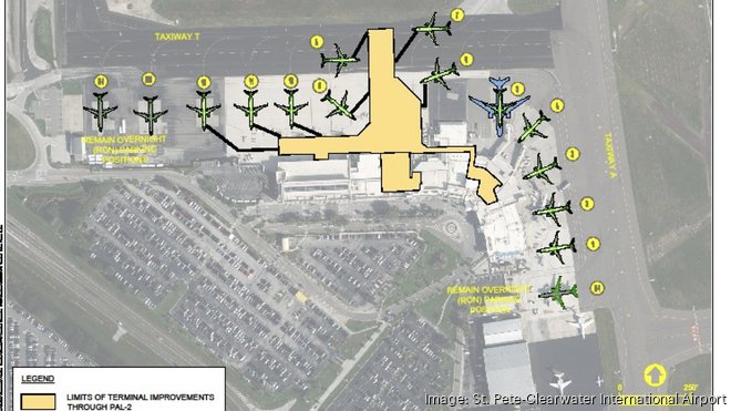 PIE airport expansion to accommodate continued growth - Tampa Bay ...