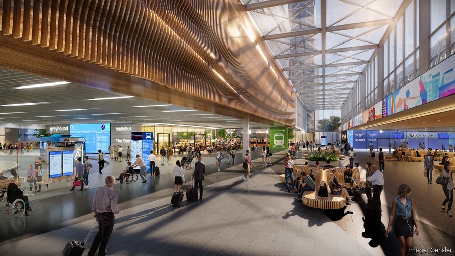 How Urban Atlantic's big redevelopment at New Carrollton Metro station ...