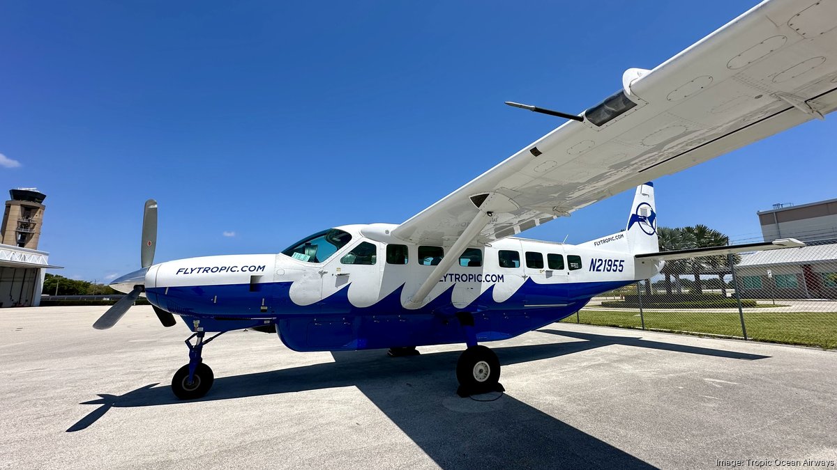 Tropic Ocean Airways new flights from Palm Beach International to ...