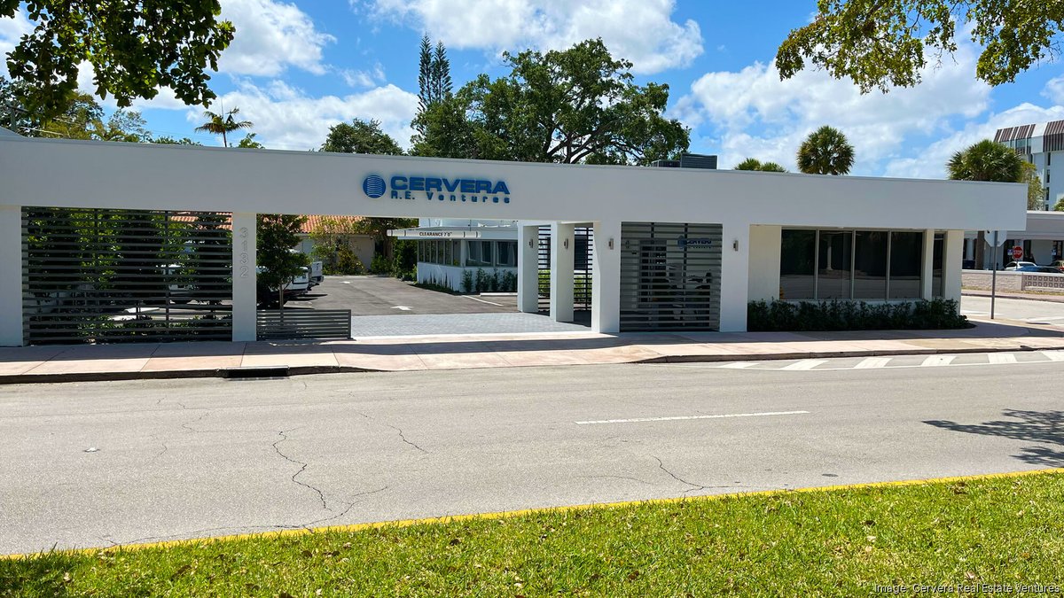 Cervera Real Estate Ventures moves out of Brickell and into Coral ...
