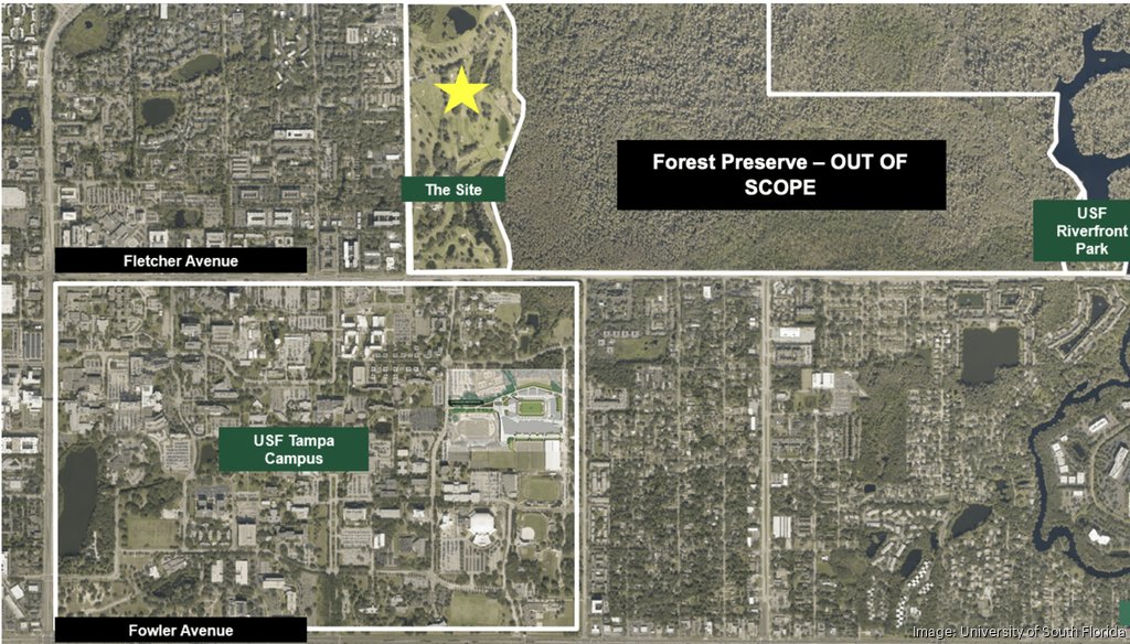 Map Usf Tampa Florida