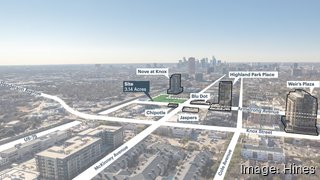 3-tower Knox Promenade project gets initial approval in Dallas - Dallas ...