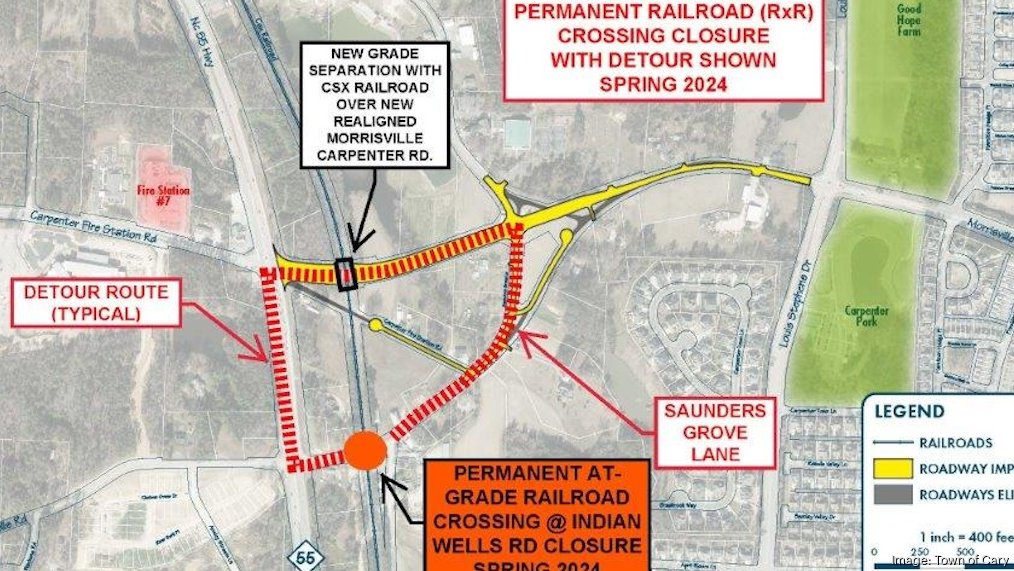 Cary road project supports booming corridor along Highway 55 - Triangle ...