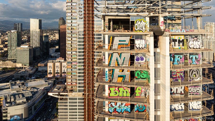 Oceanwide Plaza in downtown L.A. up for sale after bankruptcy - L.A. Business First