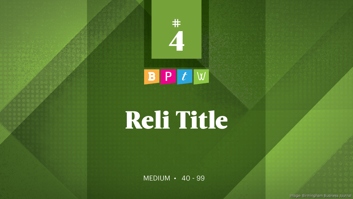Reli Title - Birmingham Business Journal