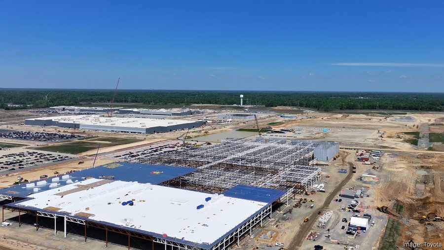 Toyota's massive NC battery plant in Liberty nears opening - Triad ...