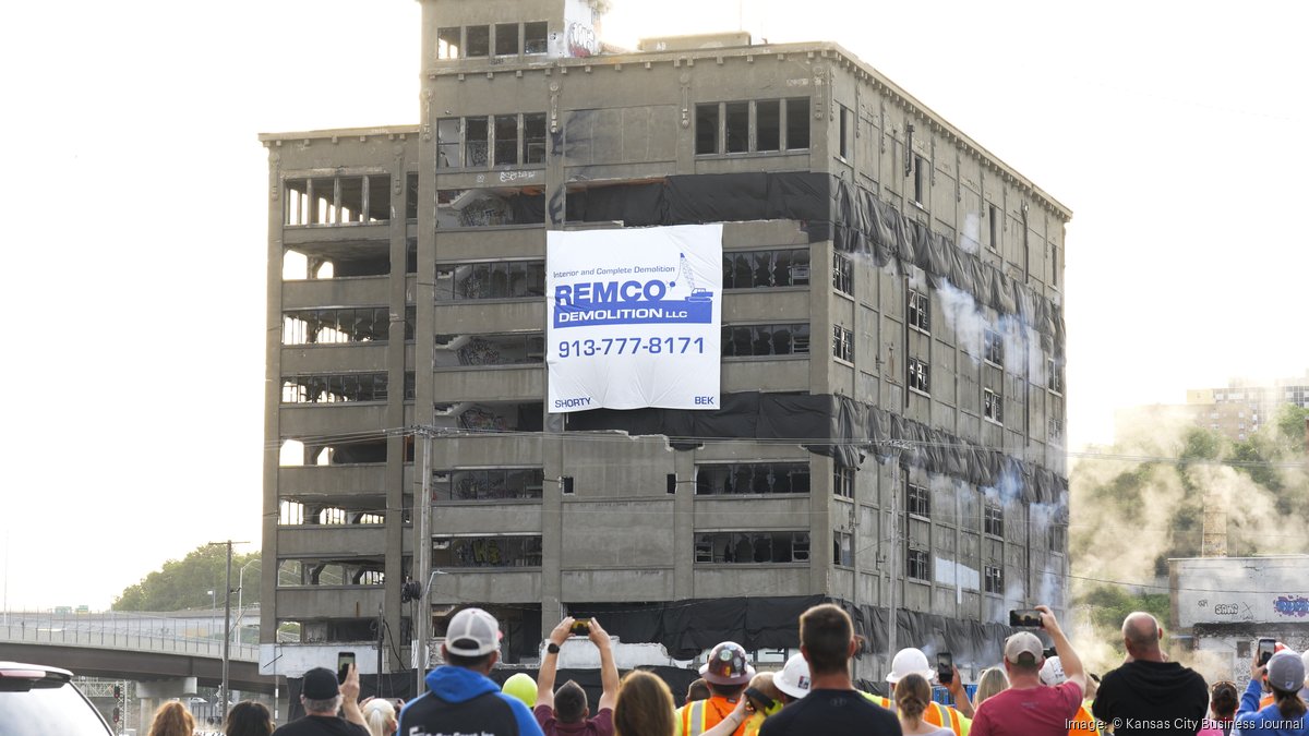 KC building demolished to make way for West Bottoms project - Kansas ...