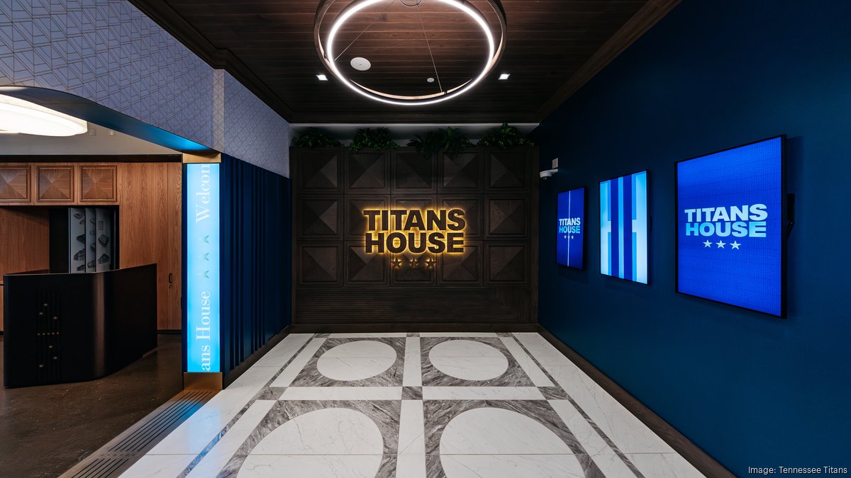 Tennessee Titans open new Nissan Stadium experience center Titans House ...