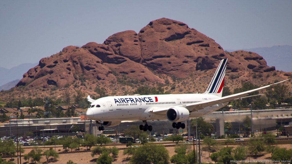 High demand for Air France’s direct flight from Phoenix to Paris ...