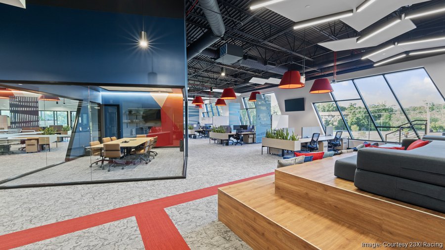 Michael Jordan, Denny Hamlin open 23XI Racing HQ - Charlotte Business ...