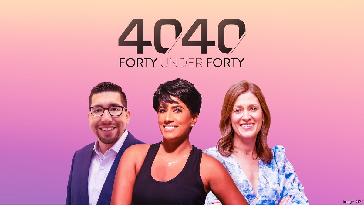 HBJ's 2024 40 Under 40 honorees - Houston Business Journal