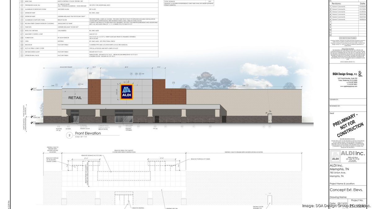 Aldi exploring 785 Union Ave. location Medical District near Downtown ...