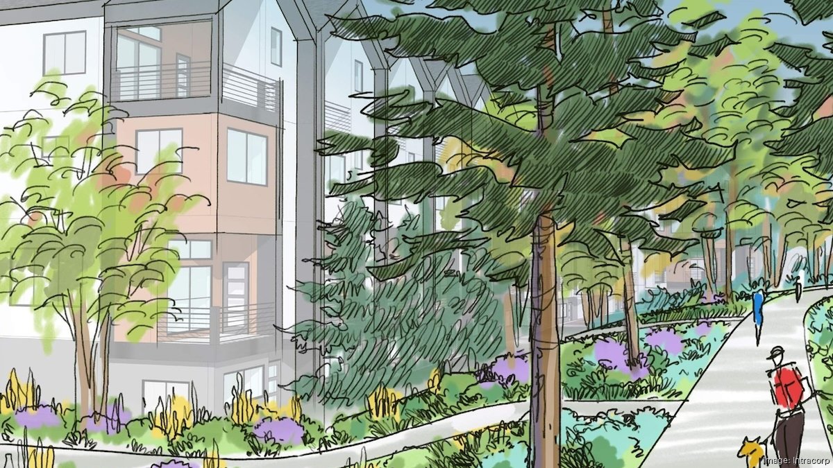 Intracorp office-to-townhomes proposal clears hurdle in Bellevue ...
