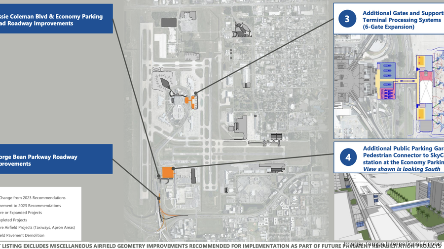 Tampa International Airport completes master plan update - Tampa Bay ...