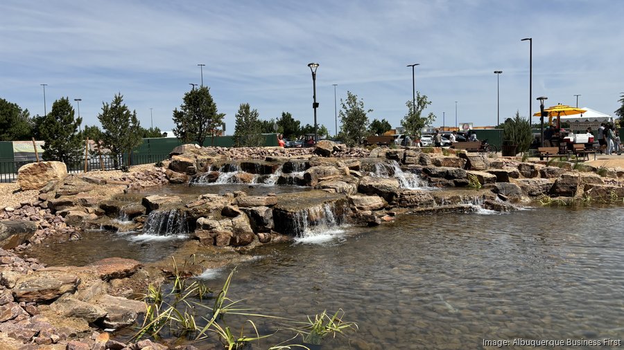 Community park, lake now open at Winrock Town Center - Albuquerque ...