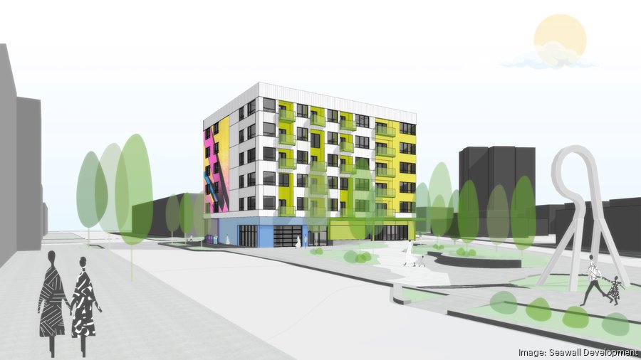 Seawall plans apartments, public park in Remington - Baltimore Business ...