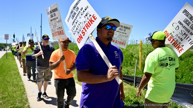 700+ local construction workers on strike at sites including Froedtert ...