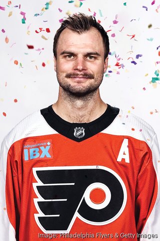 Flyers star Scott Laughton wears his LGBTQ allyship proudly on and off ...