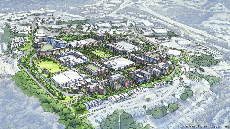 Metro reveals master plan for Hickory Hollow mall site - Nashville ...