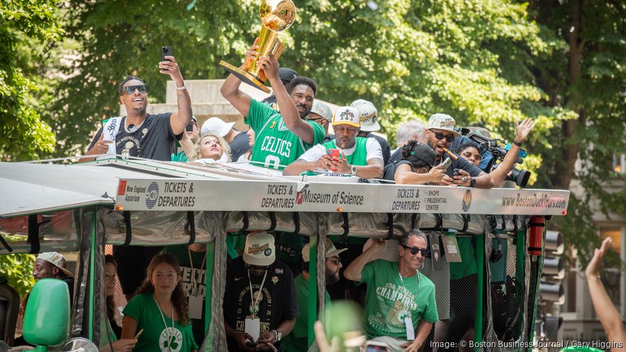 Celtics parade 2024 photos show crowds, crazies to parade route ...