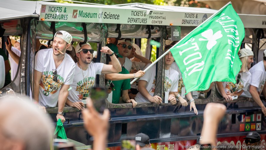 Celtics parade 2024 photos show crowds, crazies to parade route ...