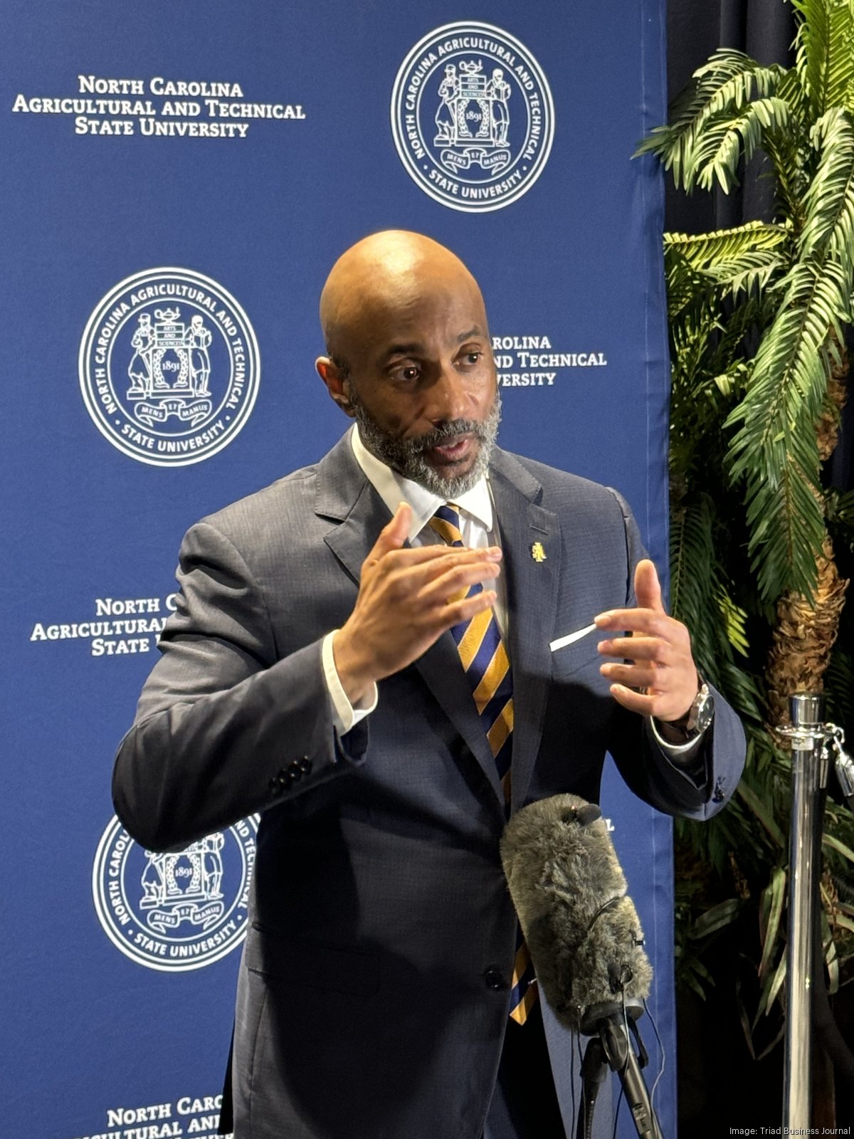 New N.C. A&T chancellor James Martin talks goals, background - Triad ...