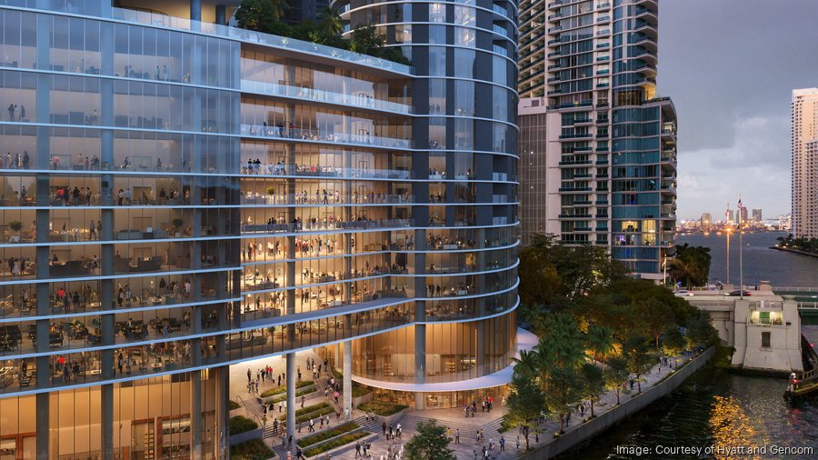 Hyatt, Gencom gain approval for Miami Riverbridge at Knight Center site ...