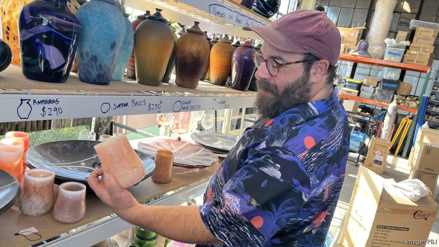 Portland glass blower Evan Burnette on his "party" space - Portland Business Journal