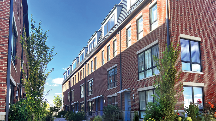 Packer Park luxury townhomes offer custom amenities, convenient ...