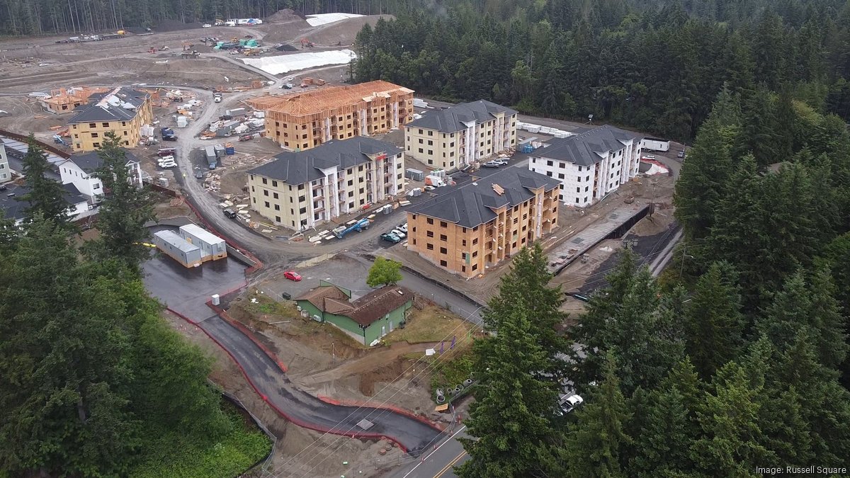 First of 570 apartment units open in Silverdale development - Puget ...