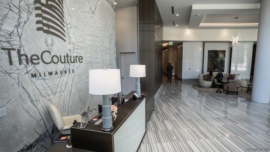 Tour the $200M Couture tower in downtown Milwaukee as apartments near ...