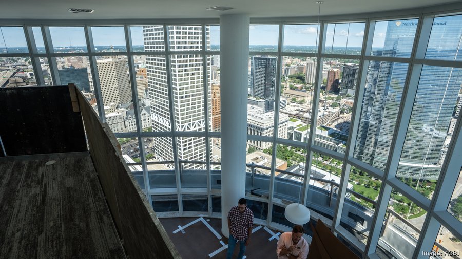 Tour the $200M Couture tower in downtown Milwaukee as apartments near ...
